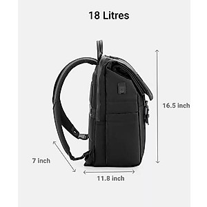 Kingsons, Casual Urban backpack for men and woman, 15.6-inch laptops ECO bag, Recycling water resistant material with modern design and USB charging port