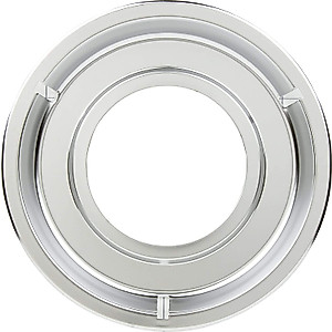 KITCHEN BASICS 101 Made in the USA 5303131115, 540T014P01 and RGP 300 Replacement Round Range Gas Stove Drip Pans for Frigidaire and Tappan, 4 Pack