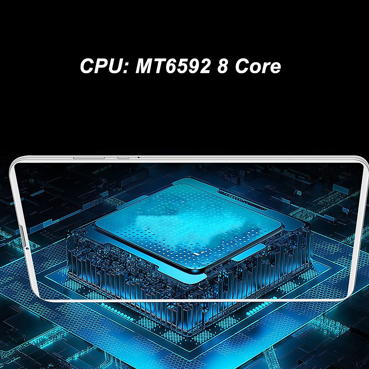 Tablet PC, 7 Inch Tablet. US Plug 100240V 1960x1080 IPS for Study (Black)