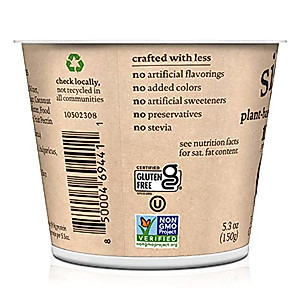 Siggi's, Toasted Coconut Plant-Based Yogurt, 5.3 Ounce