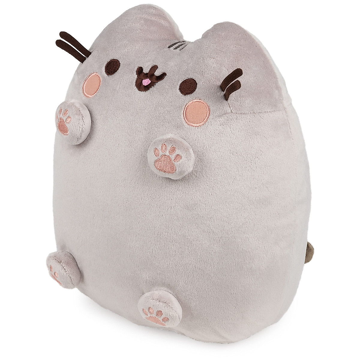 GUND Pusheen The Cat Classic Toe Beans Plush, Stuffed Animal for Ages 8 and Up, 11"