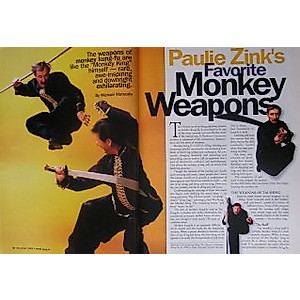 November 1999 Inside Kung Fu Magazine Paulie Zink Cover