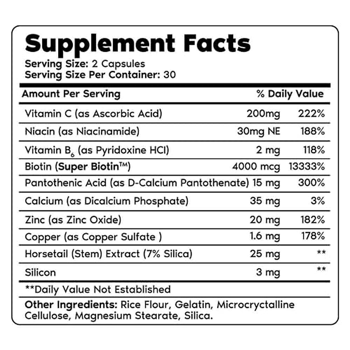 Hair Growth Vitamins by Primal Harvest, Hair Growth for Women & Men - 60 Hair Growth Pills, Natural Hair Thickening Products for Women & Men w/ Biotin & Zinc - Hair Supplement, Regrowth Hair Vitamins