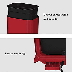 CXDTBH 10L Creativity Cute Smart Trash Can Household Automatic Trash Can with Lid Small Bathroom Garbage Can Touchless Trash Can Trash Can for Bedroom (Color : OneColor)