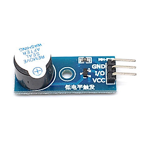 ARCELI 5pcs DC 3.3-5V Passive Low Level Trigger Buzzer Alarm Sound Module for Arduino