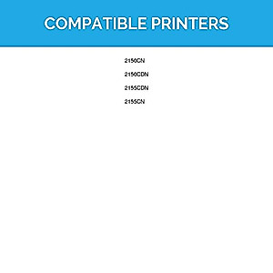 LD Compatible Dell 331-0716, 331-0717, 331-0718 Set of 3 Color Toner Cartridges: 1 Cyan, 1 Magenta and 1 Yellow for use in Dell 2150cdn, 2150cn, 2155cdn & 2155cn Printers