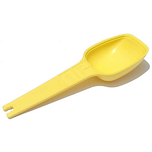 Vintage Tupperware Daffodil Yellow Replacement Measuring Spoon 1 Tablespoon 4 Teaspoon (1 Only)
