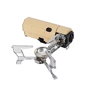 Camidy Foldable Cassette Gas Stove Portable Burner Outdoor Camping Stove Outdoor Gas Stove with Storage Bag for Picnic/Hiking/Travel