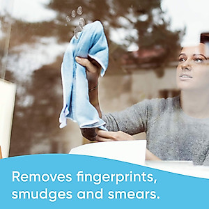 Windex Ammonia-Free Glass and Window Cleaner Spray Bottle, Crystal Rain Scent, 23 Fl Oz