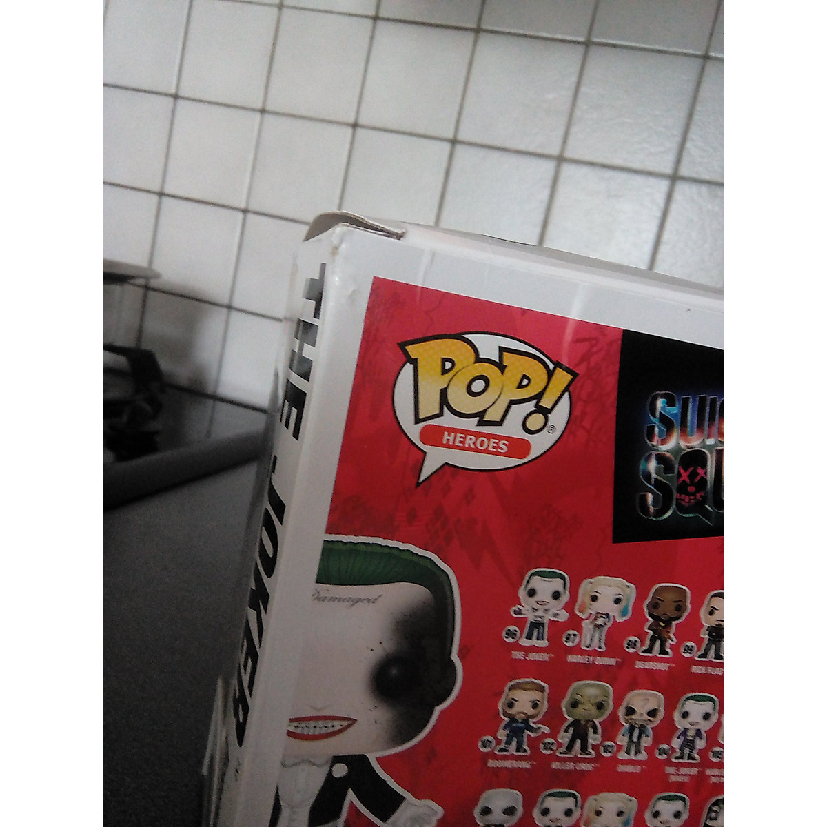 Funko 2016 NYCC Exclusive Pop! Heroes Suicide Squad Joker Grenade #147 Limited Edition