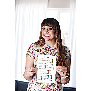 Best Reusable Large Color Piano Key Note Keyboard Stickers for Adults & Children’s, FREE E-BOOK, Great for Beginners Sheet Music Book, Teacher Recommended to Learn to Play Faster