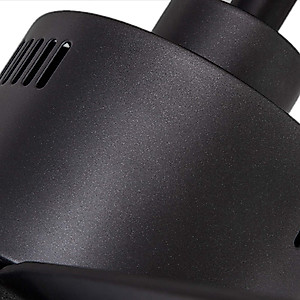 FINXIN Indoor Ceiling Fan Light Fixtures Black Remote LED 52 Ceiling Fans For Bedroom,Living Room,Dining Room Including Motor,3-Blades,Remote Switch