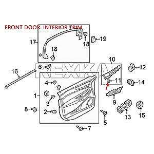 Rexka 30pcs Center Console Radio DVD Dash Panel Switch Bezel Clip Body Trim Retainer Compatible with Ford Mercury Mustang Edge Escape Expedition F-150 Explorer Jeep Dodge Challenger