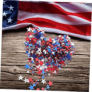 1 Independence Day Confetti Independence Day Party Confetti Plastic Confetti Table Scatter Confetti Glitter Confetti Decor Decorative Confetti Tabletop Decor Glitter Confetti