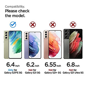 Spigen Ultra Hybrid Designed for Galaxy S21 FE Case (2021) - Crystal Clear