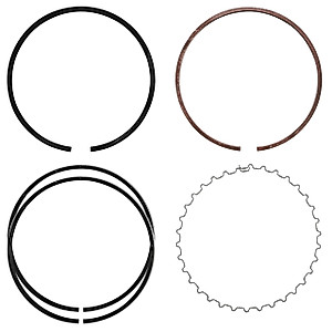 Caltric Piston Ring compatible with Kawasaki Lakota 300 Kef300A Kef 300A Kef 300 A 1995-2000