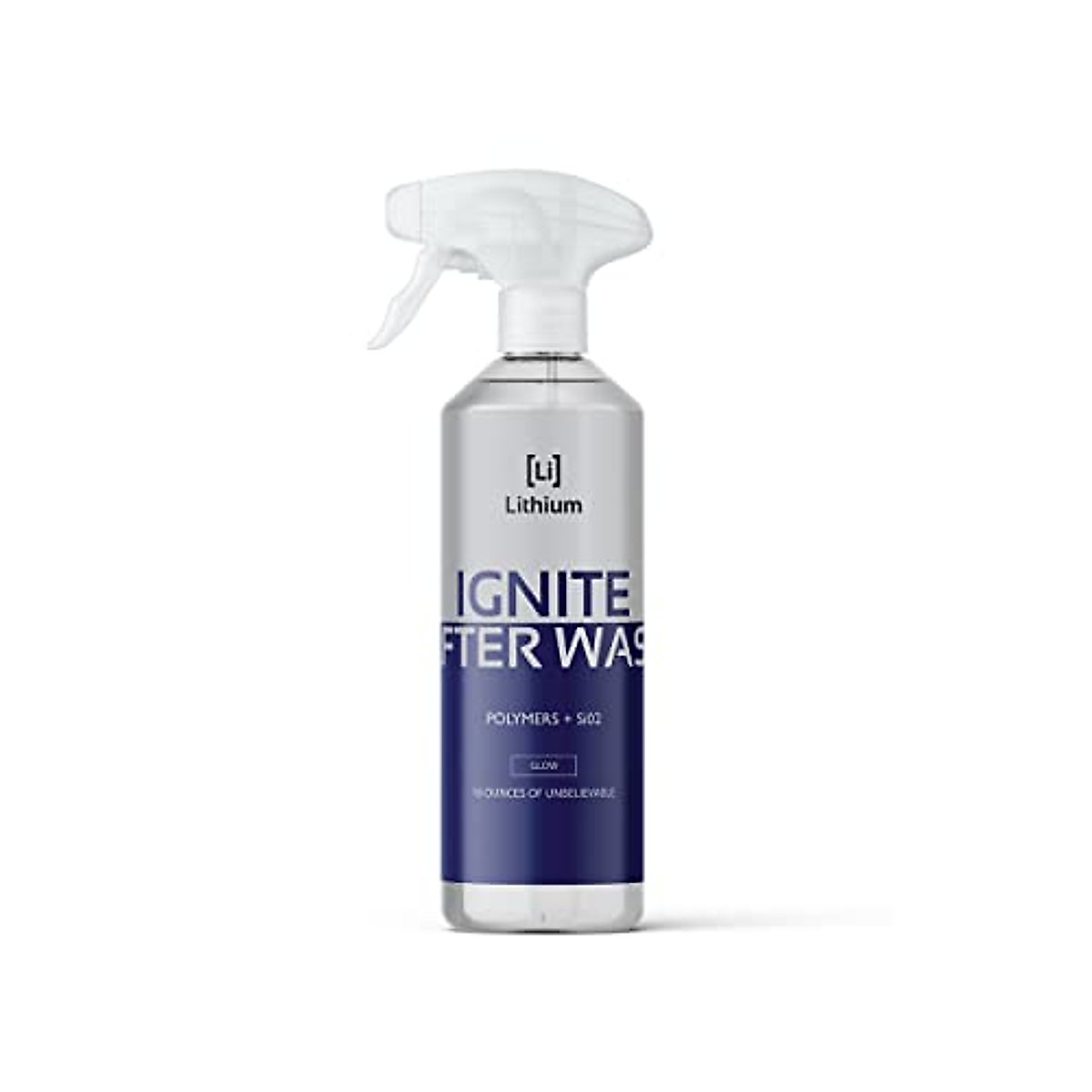 Lithium Ignite After Wash Conditions and Shines Surfaces as You Dry. Streak-Free Hydrophobic Formula adds Lubrication to Stop Micro Scratching While Sealing and Making Surfaces pop with Color.