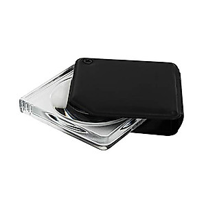 3X Folding Pocket Magnifier Mini Magnifying Glass Loupe with Holster