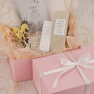 UnicoPak Pink Gift Boxes 10 Pack 9.5x6.6x4 Inches, Gift Boxes for Presents, Bridesmaid Proposal Box, Gift Box for Wedding, Birthday, Baby Shower, Anniversary, Graduation, Christmas