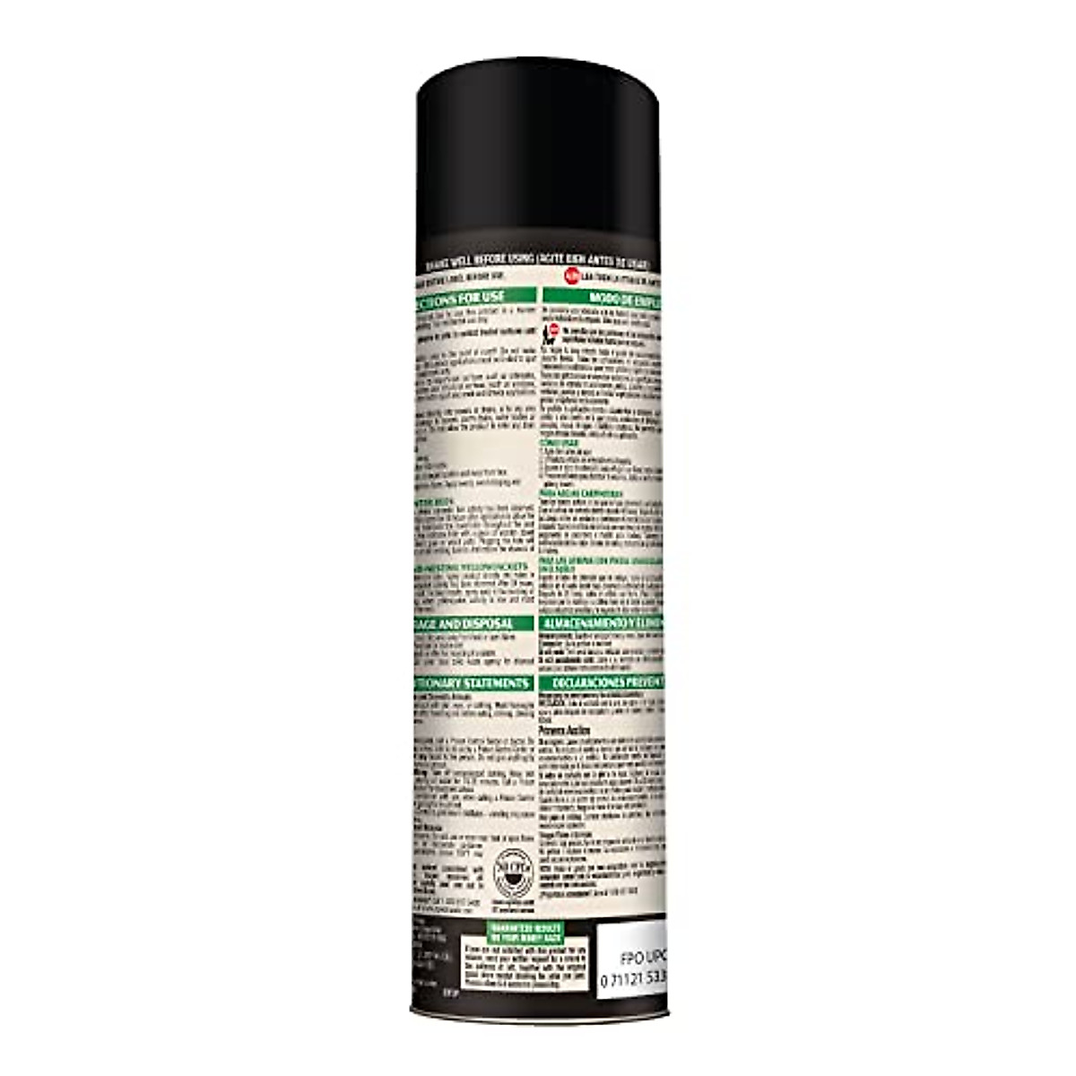 Spectracide Carpenter Bee And Ground-Nesting Yellowjacket Killer Foaming Aerosol 16 Ounce (Pack of 12), Expands To Where Insects Live