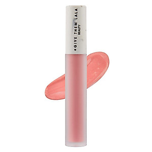 GIVE THEM LALA Lip Gloss - High Shine Tinted Lip Gloss - Full Coverage, Pigmented Hydrogloss Lip Makeup for Women - Lightweight, Long Lasting Lip Color - Cruelty-Free, Non-Sticky Lip Glosses (JAMES)