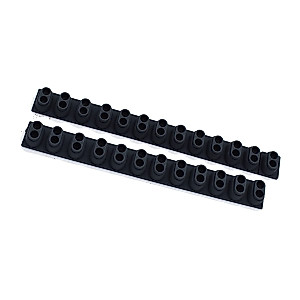 5PCS Rubber key contact strip Compatible with Yamaha PSR-GX76/PSR-E433/PSR-E423/PSR-E413/PSR-E403/PSR-E313/YTP-420 MM6 etc Conductive Rubber Contact Pad