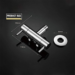 ZLOCYIVHE Brass Toilet Bidets for Toilets Device, Single Cold Portable Shower Handheld Faucets Bidet Seat WC Bidets Bidets Shower Spray