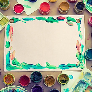 2Pcs Blank Printing Wall Banner, Canvas Hanging Flags, Wall Sign Decor for Bedroom, Baby Nursery and Playroom.（beige）