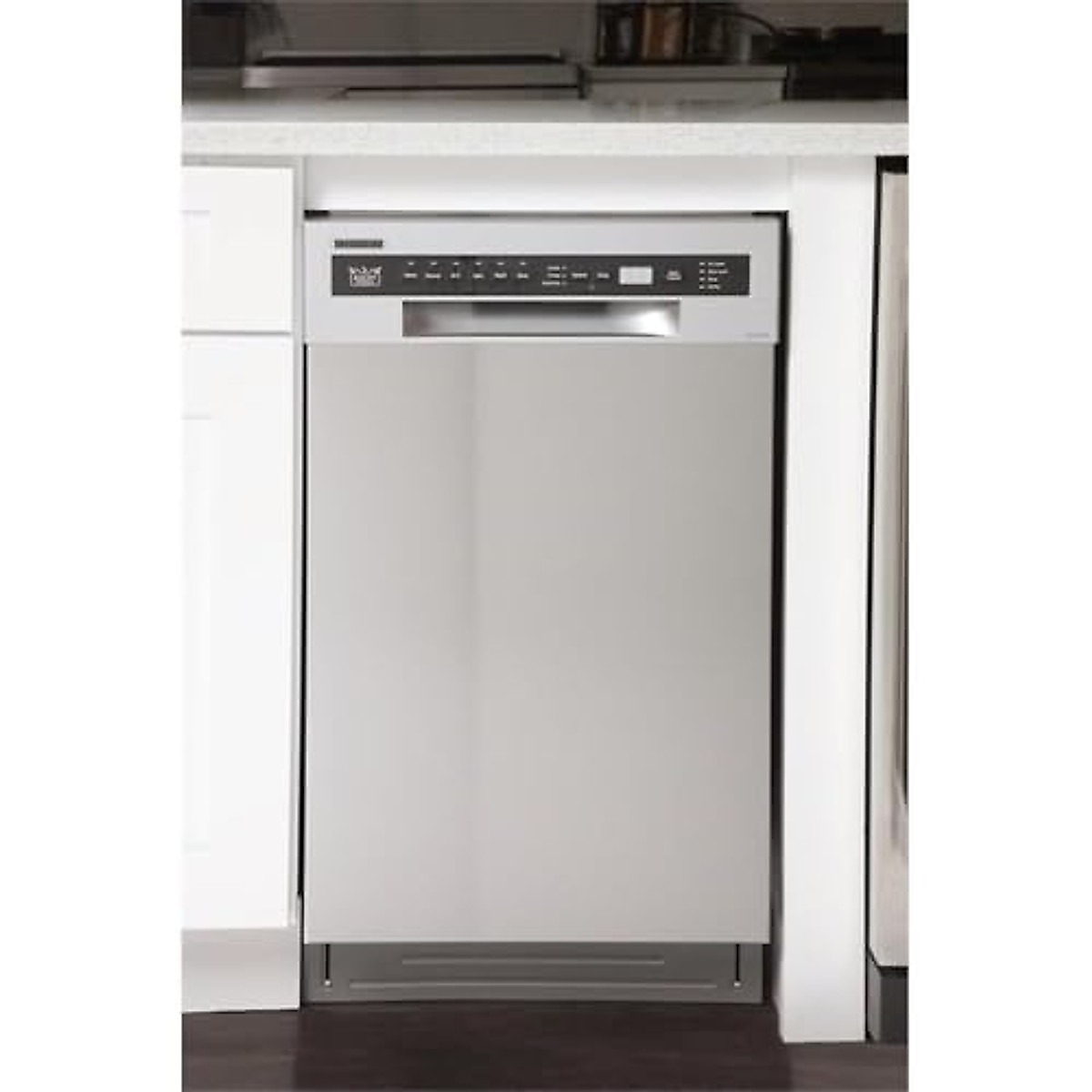 Kucht K7740D Professional 18" Front Control Dishwasher, Stainless Steel