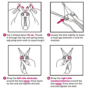 WAYCOM Ladies Facial Hair Remover Electric Women's Beauty Epilator Facial Threading Hair Removal Shaver Face Massager Pull Faces Delicate Device Depilation -Christmas Birthday Present