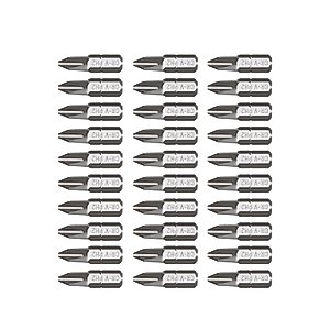 ROTATION 30-Piece Phillips #2 Bit Set PH2, Impact Grade, 1/4-inch Hex Shank, Chrome Vanadium Steel