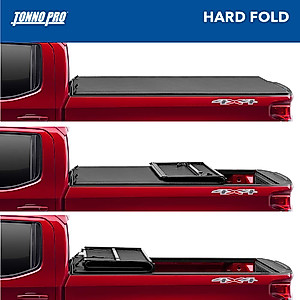 Tonno Pro Hard Fold, Hard Folding Truck Bed Tonneau Cover | HF-356 | Fits 2009 - 2014 Ford F-150 (does not fit track system) 6' 7" Bed (78.8")