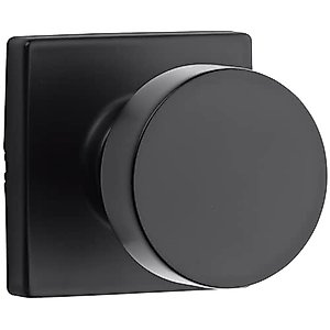 Cambie Passage Door Knobset - Matte Black