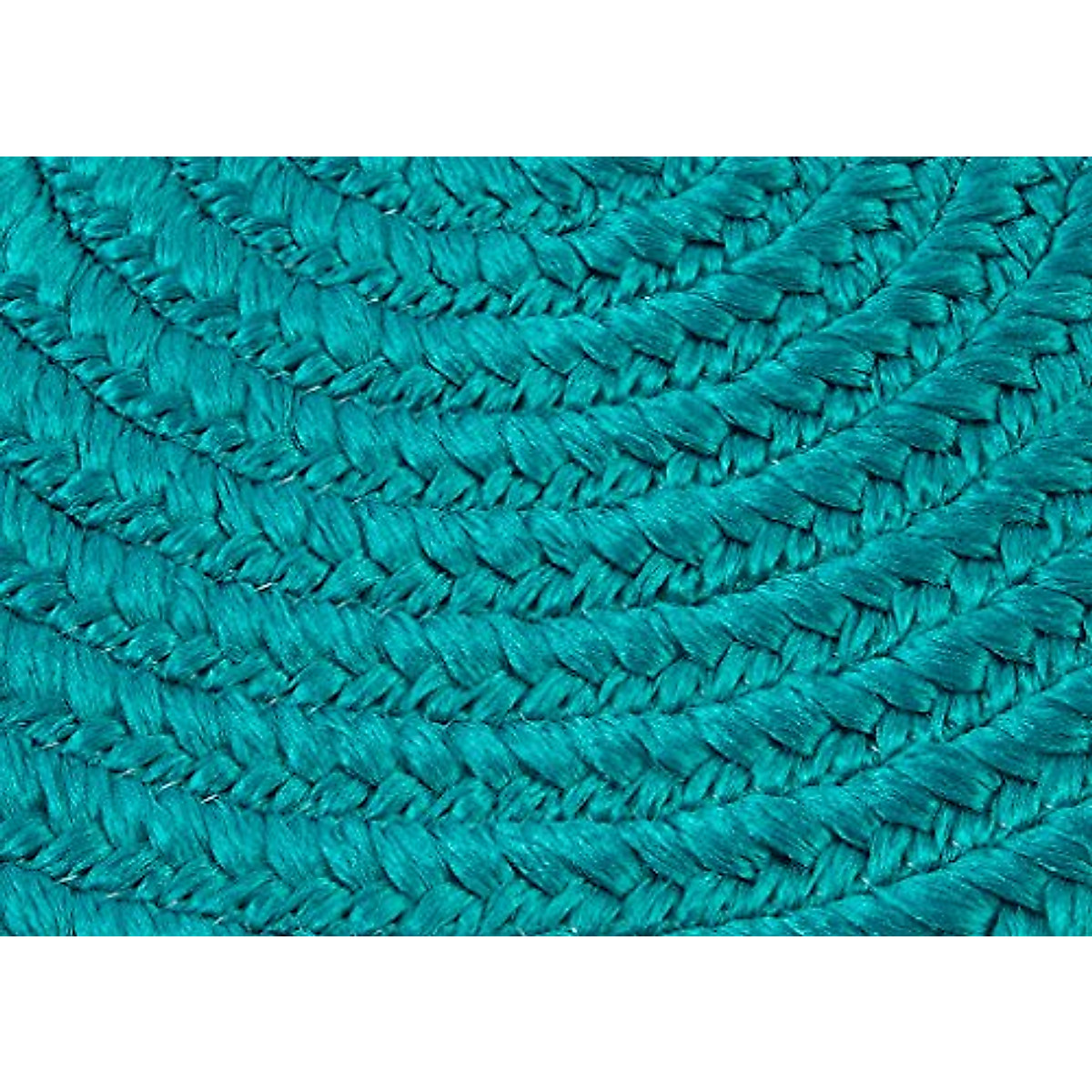 Colonial Mills Reversible Flat-Braid Runner Rug, 2'4" x 6, Aqua