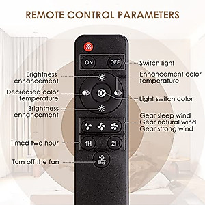 Ceiling Fans with Lights Low Profile - Flush Mount Modern Ceiling Fans with Lights Remote - 20” Asyko Bladeless Enclosed Ceiling Fans, Small Smart Ceiling Fans for Bedroom, Living Room and Kitchen…