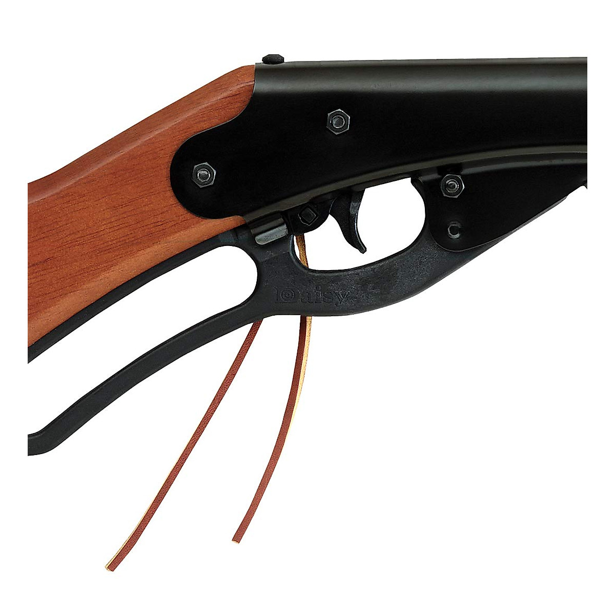 Daisy Outdoor Products Model 1938 Red Ryder BB Gun, Wood Grain, Overall length: 35.4 Inch and Air Venturi Steel BBS, 177 Cal, 5.1 Grains, Zinc-Plated, 2,500ct