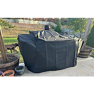 Heavy Duty Replacement Grill Cover for Pit Boss KC Combo Platinum Series Grill with Handles, All Weather Protection Waterproof Cover