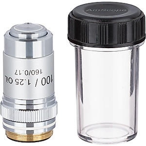 AmScope A100X 100X (Oil) Achromatic Microscope Objective