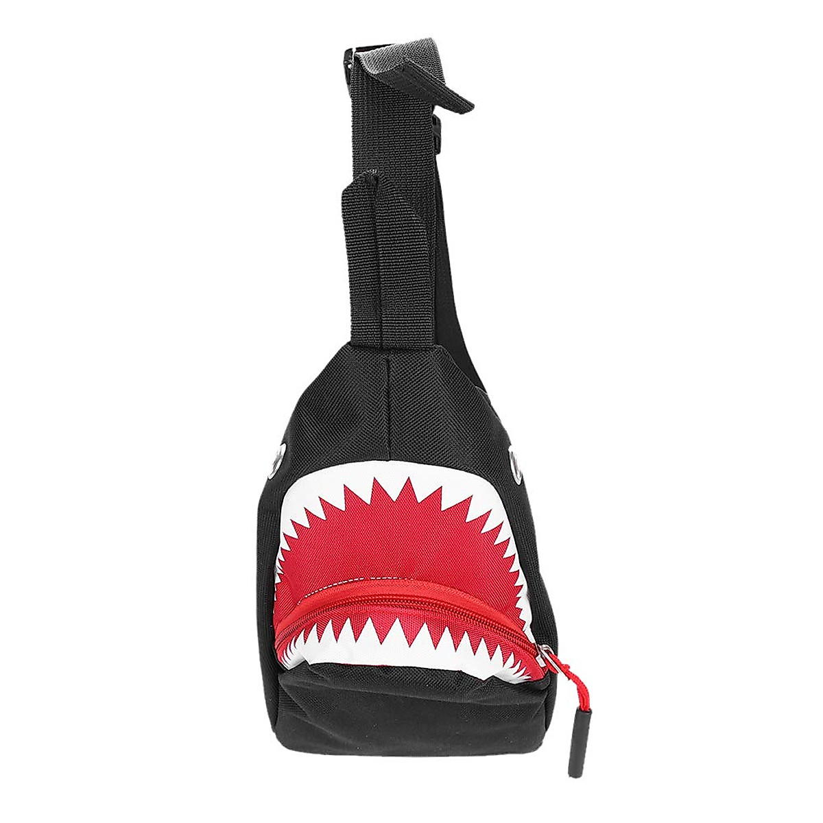 ITODA Shark Sling Bag Shoulder Chest Crossbody Backpack Outdoor Travel Casual Daypack for Gym, Hiking, Running, Cycling, Camping