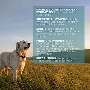 Farm Dog Naturals - Restore Wound Care and Itch Relief Salve for Dogs, 2 Ounce