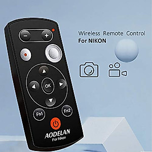 AODELAN Wireless Remote Control for Nikon COOLPIX P1000 Z50 B600 A1000 P950 Z50 Z6 II Z7 II Z fc Zfc Accessories, Replace ML-L7