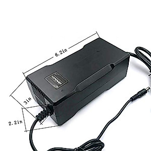 YZPOWER 54.6V 4A Power Adapter for Electric Bike Mobility Scooter 48V Lithium Battery Charger XLR Connector