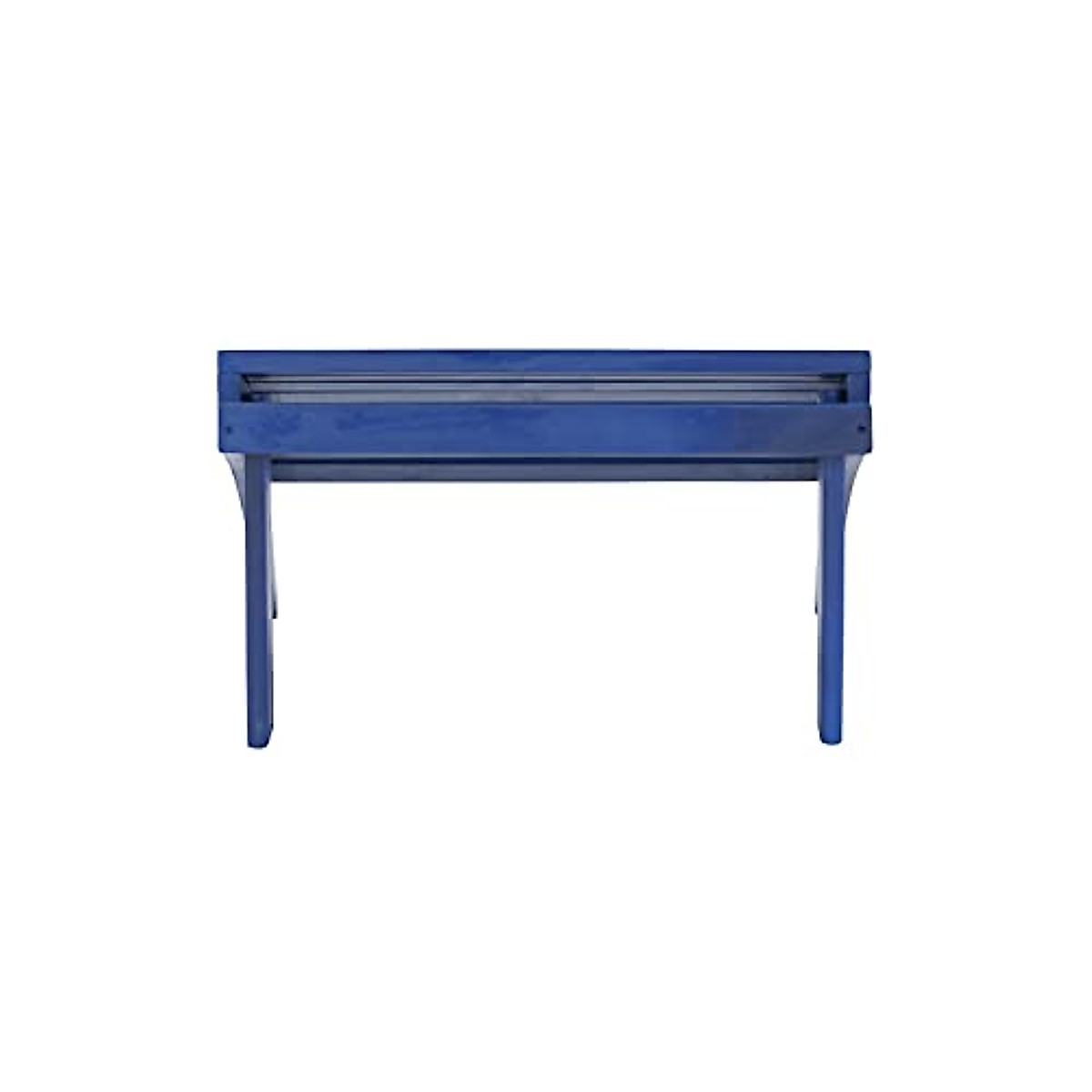 Linon Jayde Blue Adirondack Outdoor Ottoman
