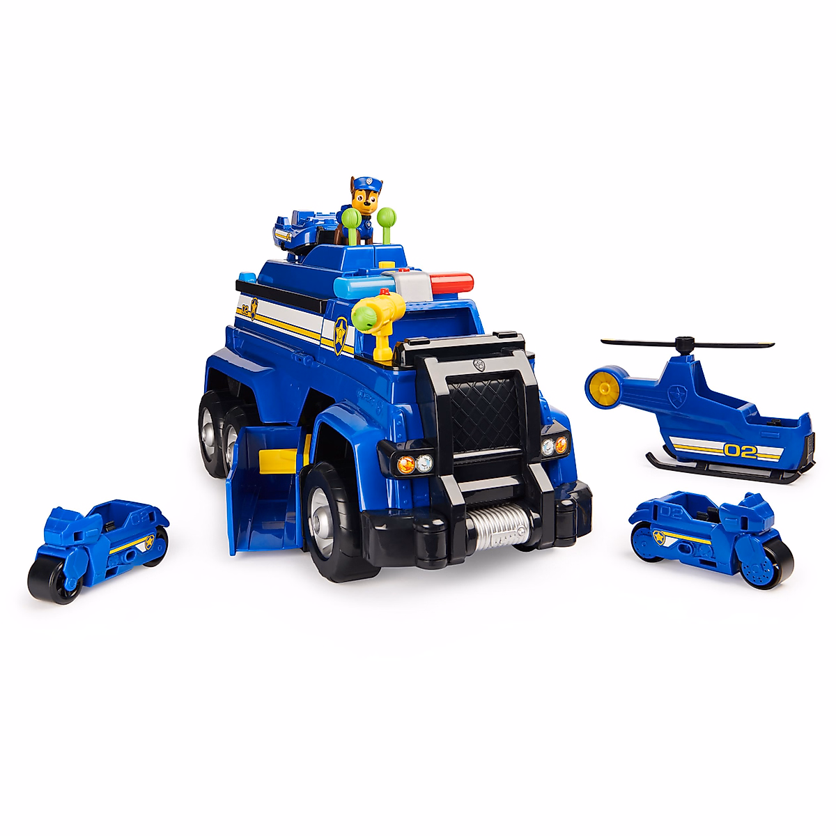Paw Patrol, Chase’s 5-in-1 Ultimate Cruiser with Lights and Sounds, for Kids Aged 3 and up
