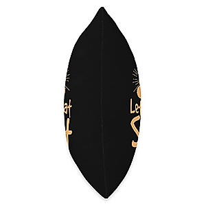 Funny Buddha Shirts And Gifts For Buddhists Cute Let That Shit Go Buddhism Meditation Spiritual People Throw Pillow, 18x18, Multicolor