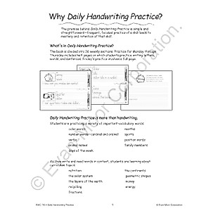 Daily Handwriting Practice :Traditional Manuscript