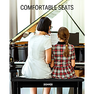 Donner DDP-300 Digital Piano + Donner Duet Piano Bench