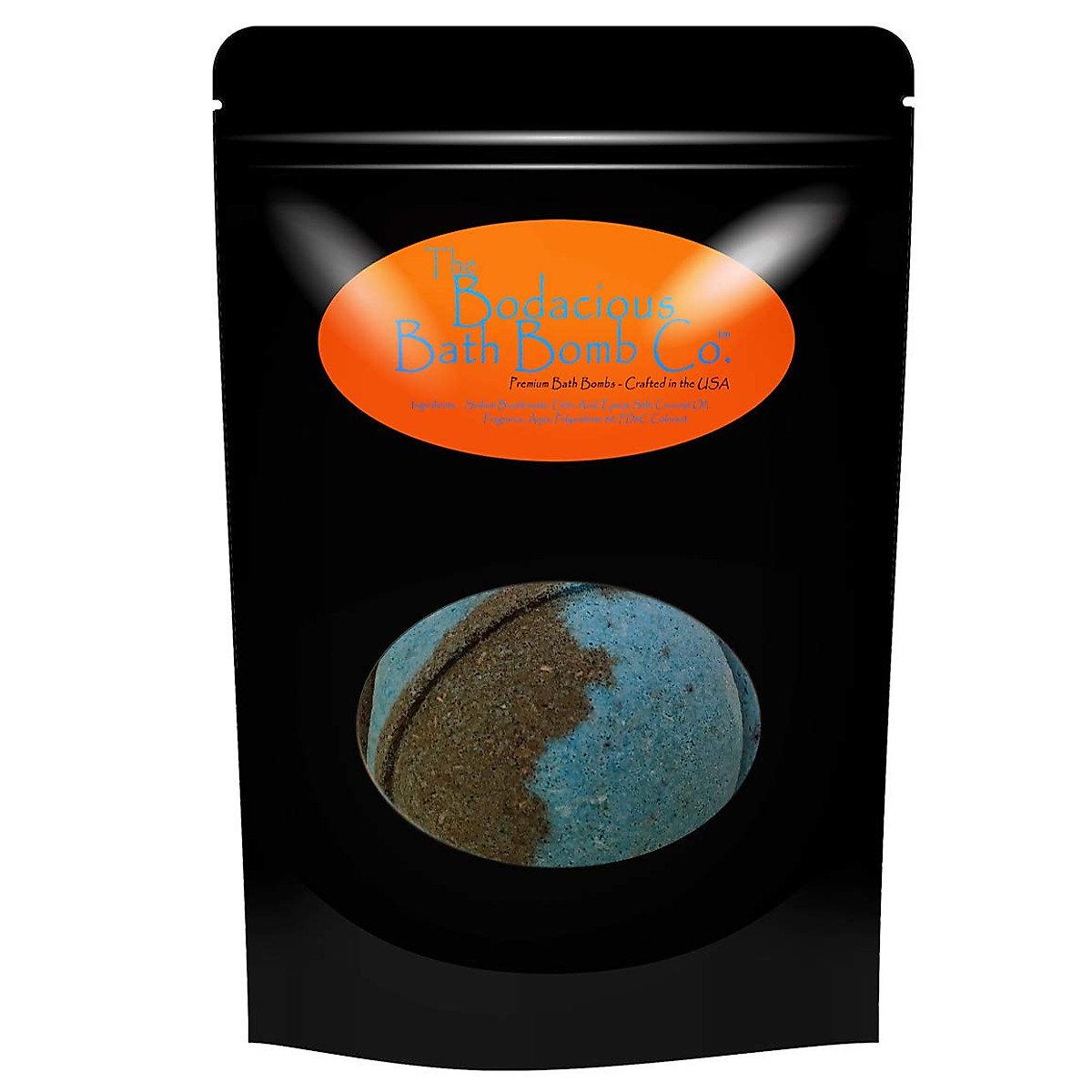 Giant Grump Bath Bombs XL Bath Balls Funny Bathbombs for Men Black and Blue Bath Fizzers Fun Old Man Gags Stocking Stuffers for Dads Grandpa Gags 2 Pack