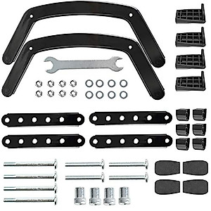 HUANUO Universal VESA Mount Adapter Kit, Non-VESA Adapter for 17 to 27 Inch Monitor Screens to 75x75 VESA Mount