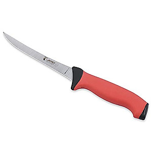 Jero Pro Series TR 3 Piece Butcher Set - Narrow Butcher, Skinning Knife, and Boning Knife - Soft Grip Handles With German High-Carbon Stainless Steel Blades - Made In Portugal